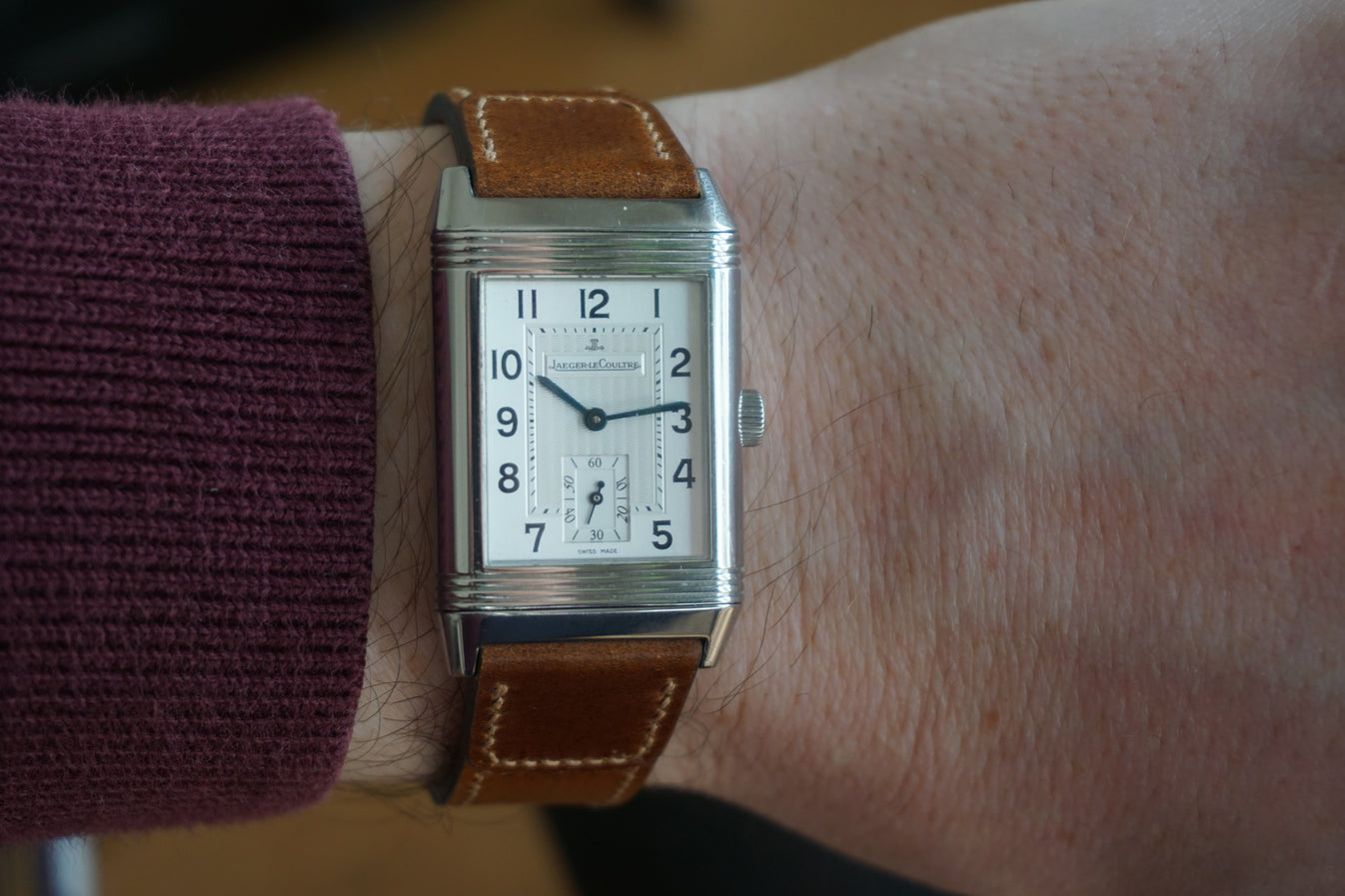 Reverso style Brown Shell cordovan watch strap. – JonesinTokyo